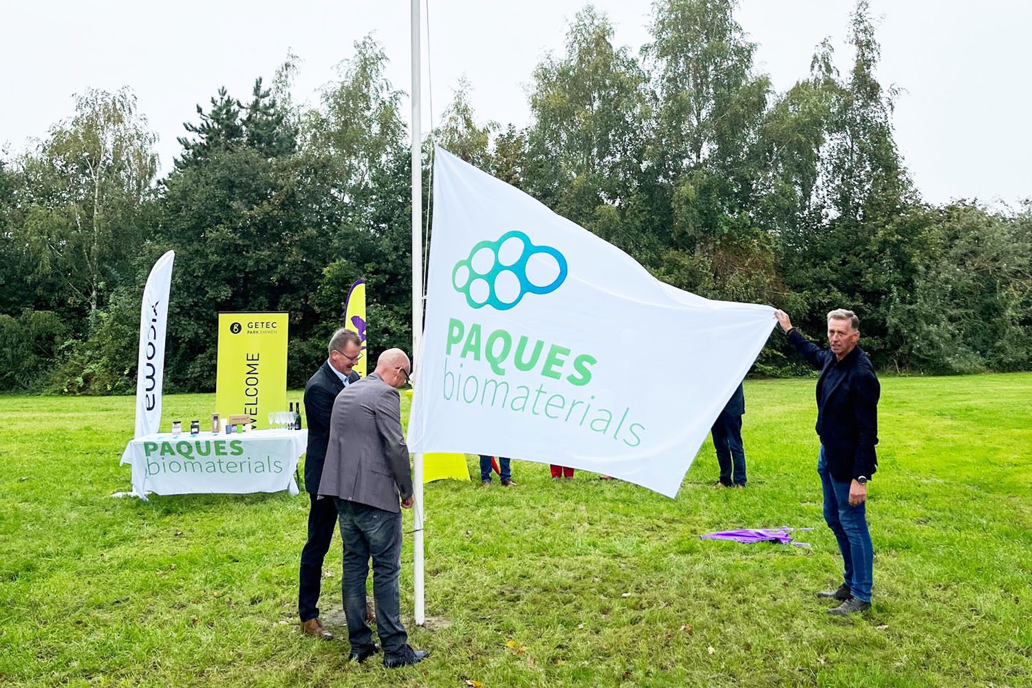 Start of construction of PHA extraction pilot - Paques biomaterials