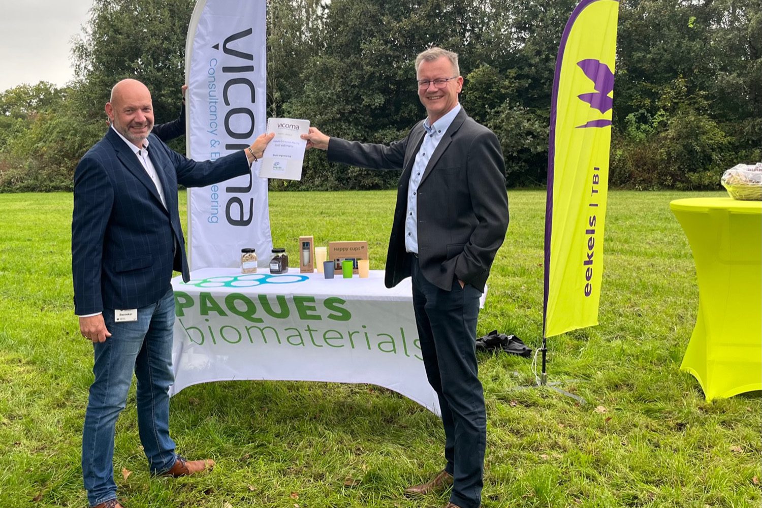 Start of construction of PHA extraction pilot - Paques biomaterials