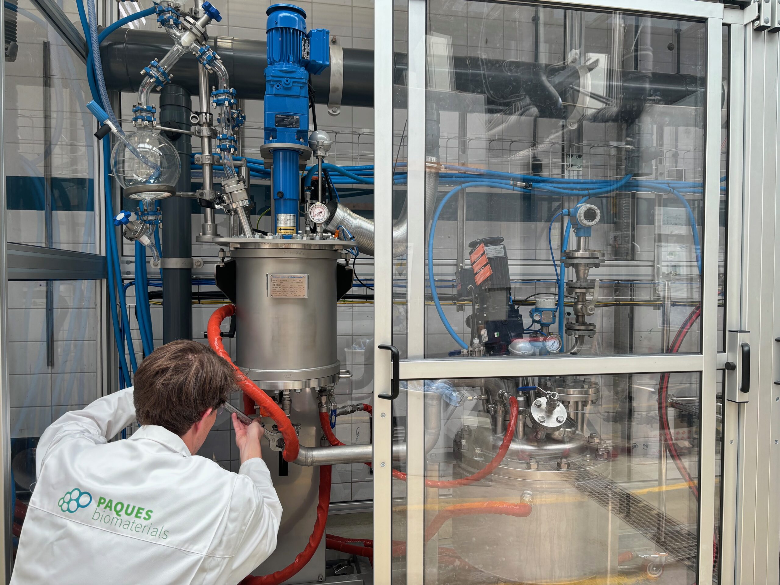 Tadaa... our research extraction facility - Paques biomaterials