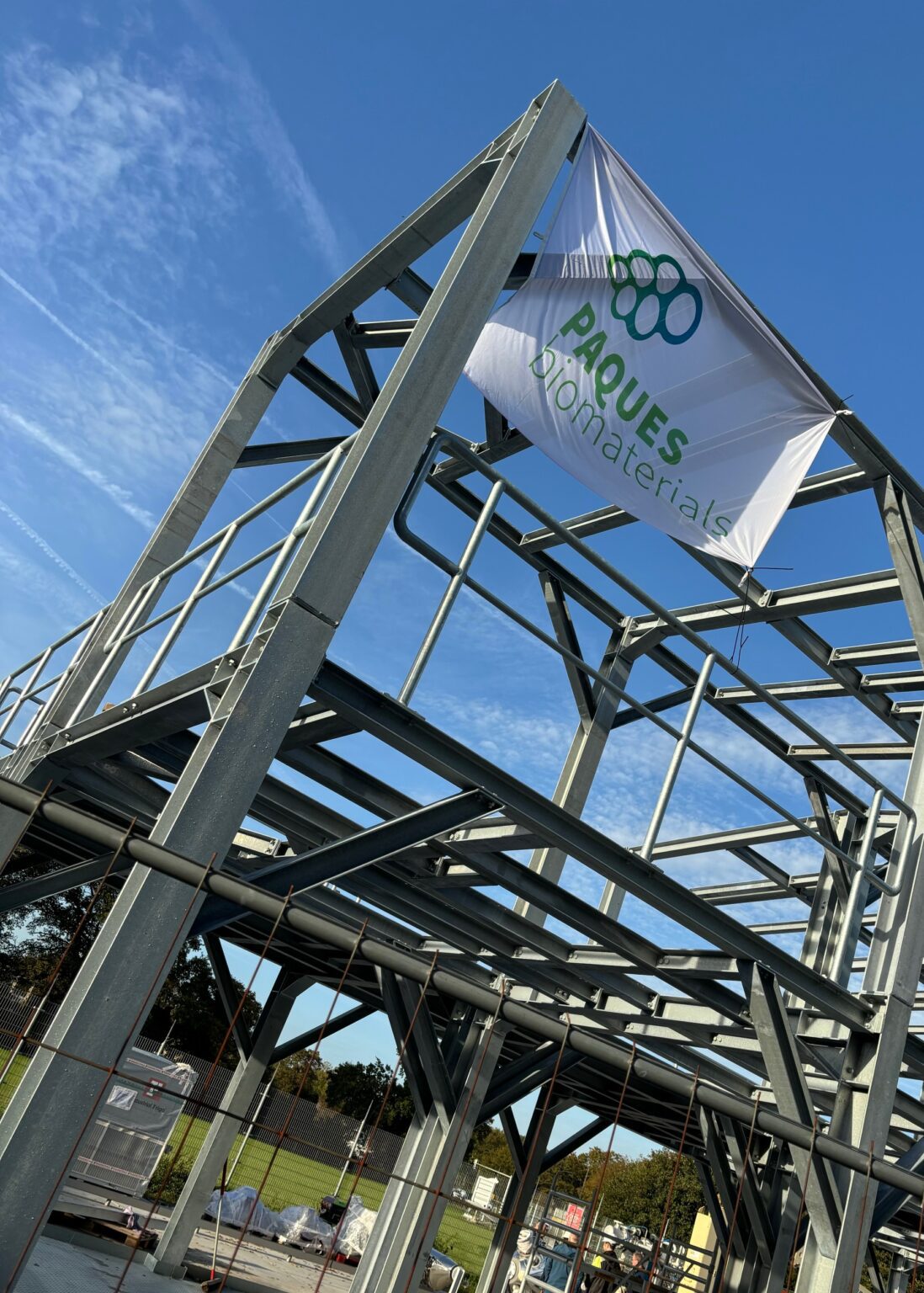Our extraction pilot plant reached its highest point - Paques biomaterials