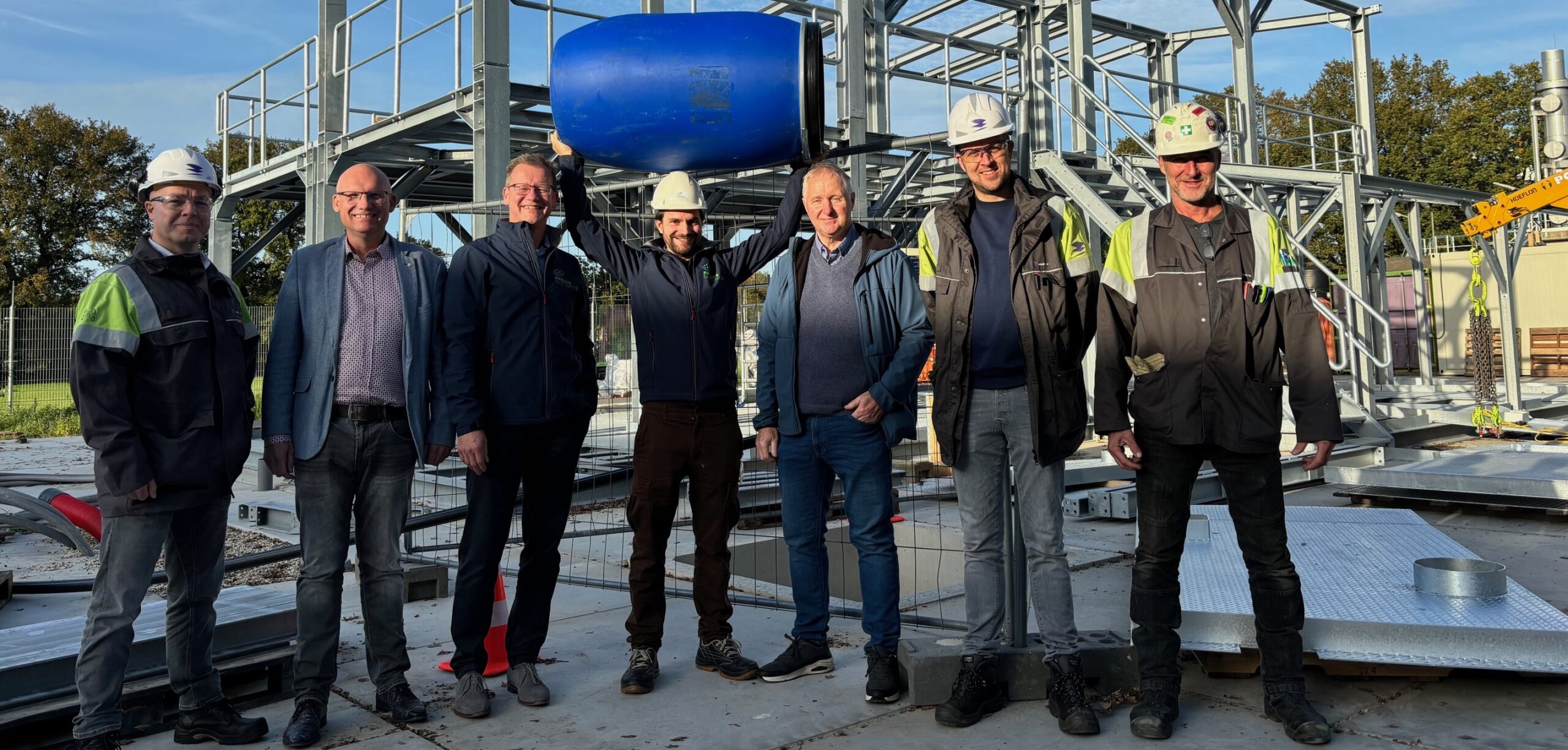 Our extraction pilot plant reached its highest point - Paques biomaterials